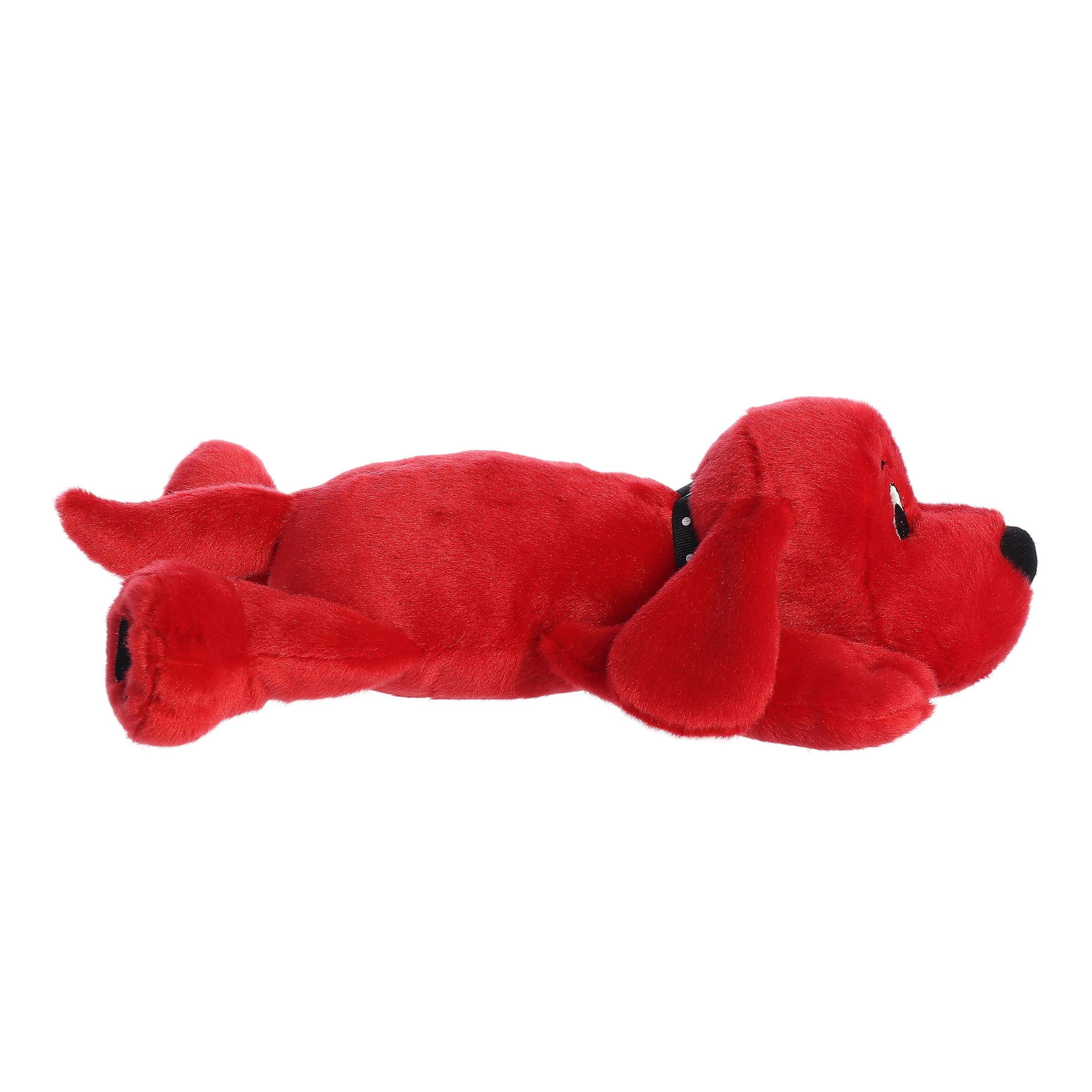 Aurora® Playful Clifford® Laying Clifford Stuffed Animal - Childhood Nostalgia - Lasting Companionship - Red 11 Inches