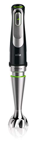 Braun MQ9037X Electric Hand Blender, Small, Black