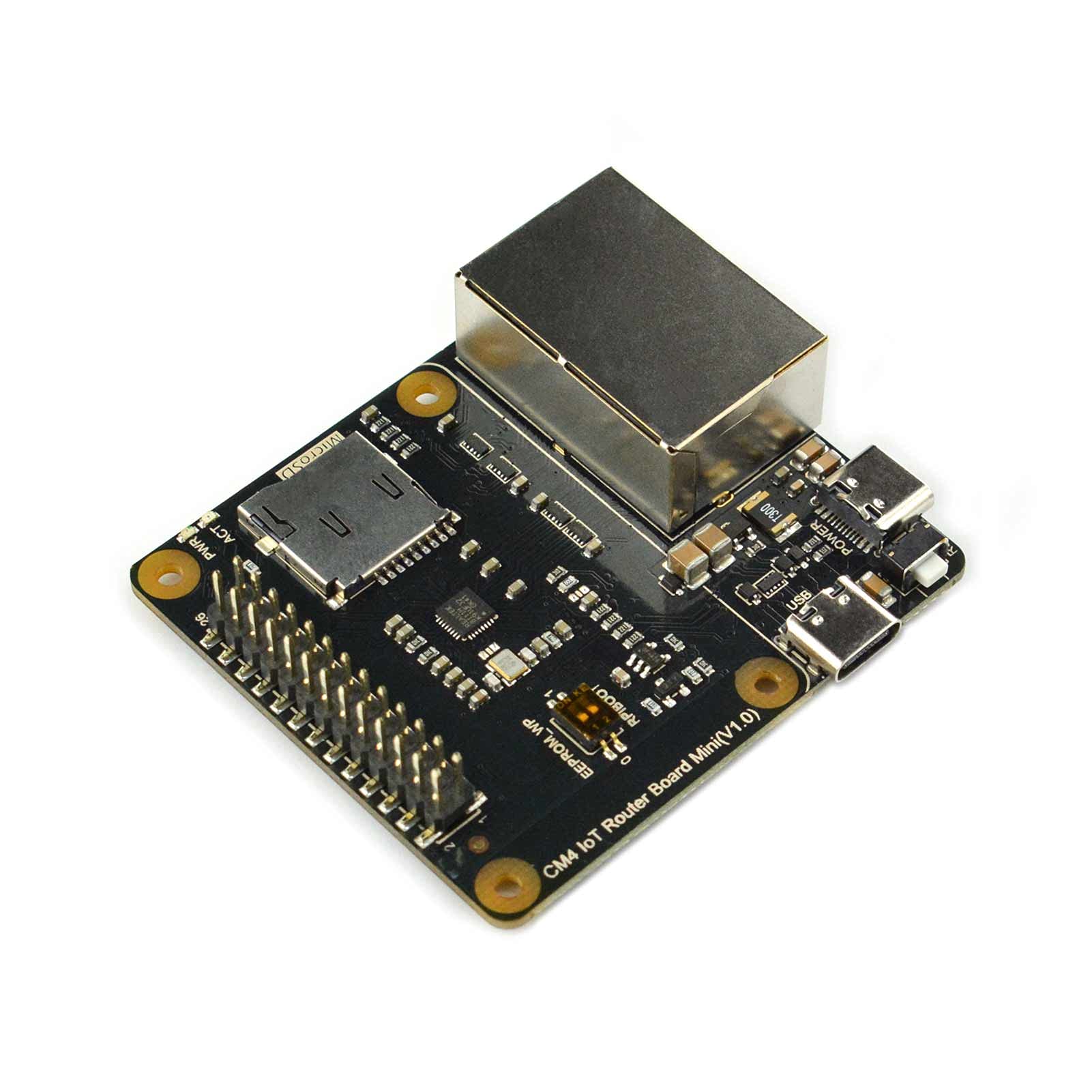 DFROBOT IoT Router Carrier Board Based on Raspberry Pi Compute Module 4 | Internet Expansion Board