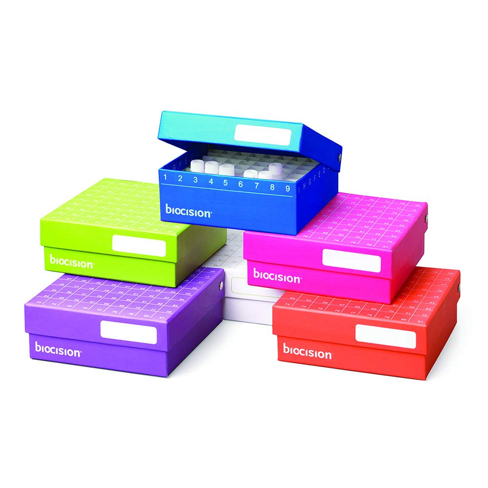 Biocision BCS-206B Blue TruCool Hinged Cryobox (Pack of 5)