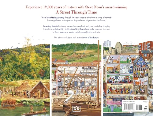 A Street Through Time: A 12,000 Year Journey Along the Same Street (DK Panorama)