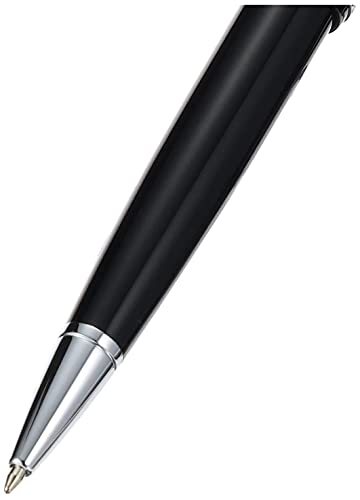 Cross Bailey Light Polished Resin Refillable Ballpoint Pen, Medium Ballpen, Includes Premium Gift Box - Black