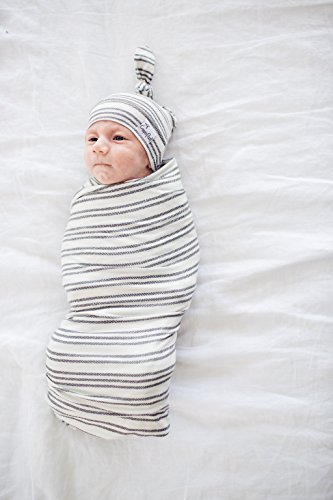 Copper Pearl Large Premium Knit Baby Swaddle Receiving Blanket Midtown