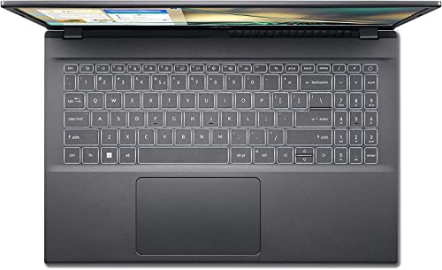 acer 2023 Aspire 5 15.6" FHD IPS Laptop PC 10-Core 12th Intel Core i7-1255U Iris Xe Graphics 16GB DDR4 256GB NVMe SSD WiFi AX RJ-45 BT HDMI Webcam Thunderbolt 4 Backlit KB Windows 11 Pro w/RE USB