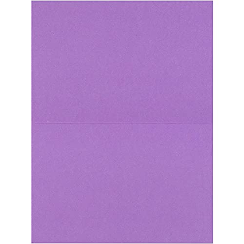 Blank Purple Greeting Cards and Envelopes for All Occasions (4 x 6 In, 48 Pack)