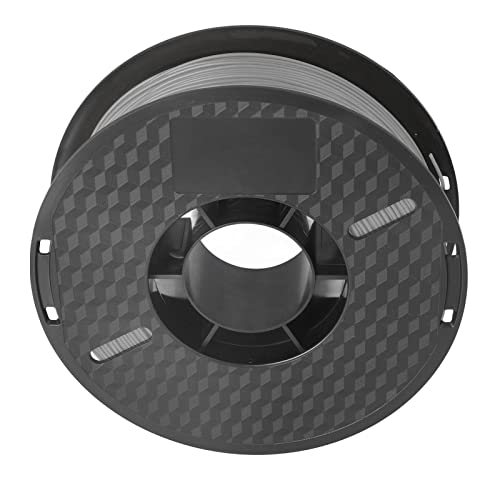 3D Printer Roll Filament, High Accuracy Consumables 1kg Spool 1.75mm PLA Print Filament for Industrial Devices(Silver)