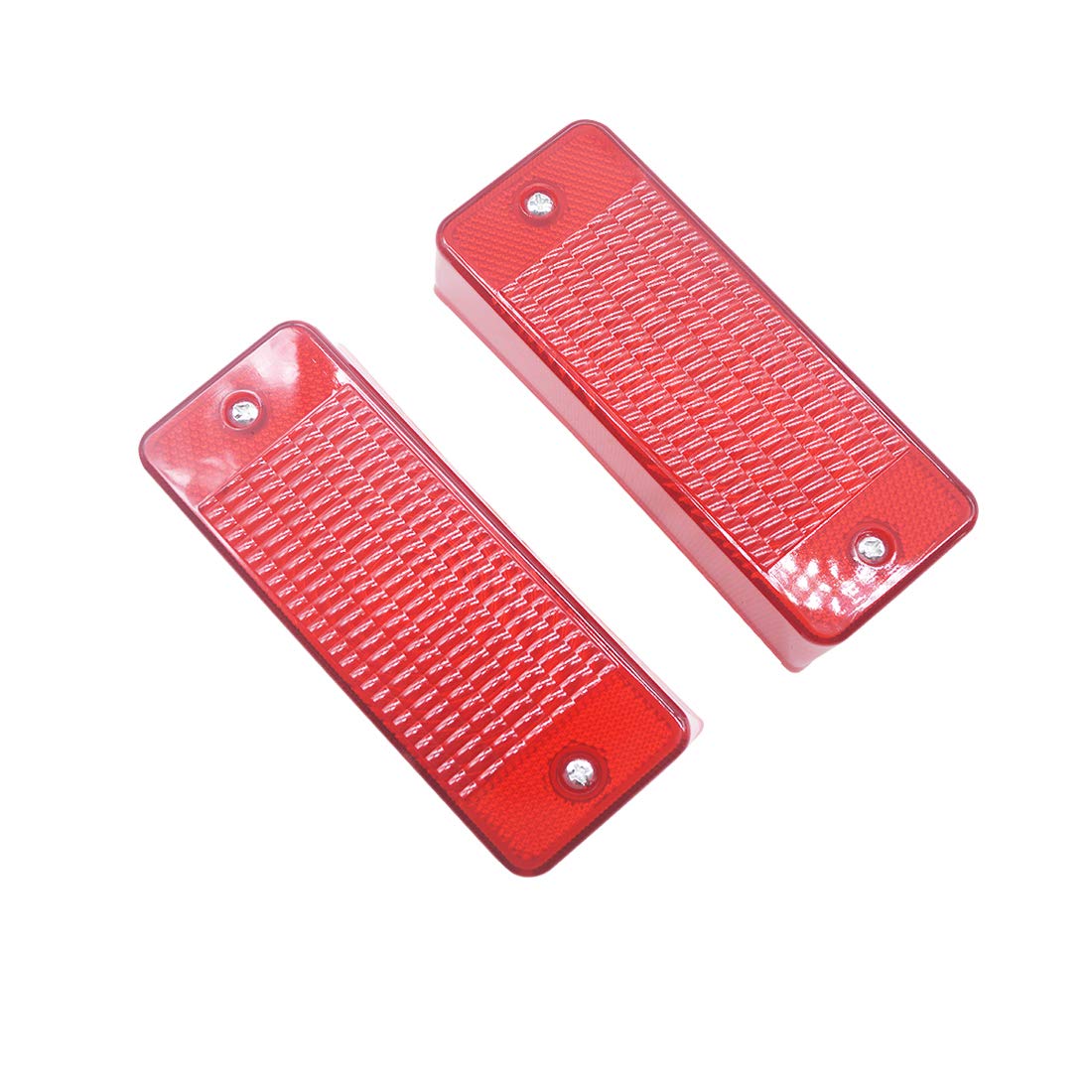 2 Pcs Rear Tail Light Lens 6672276 for Bobcat Skid Steer Loader A300 S100 S130 S150 T110 T140 T180 T190 T200 T250