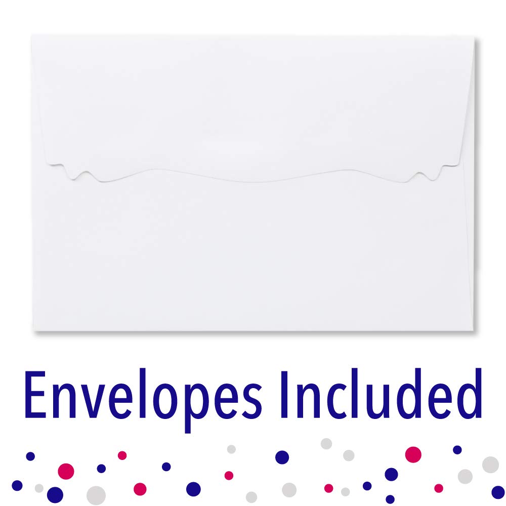 Big Dot of Happiness It’s Twin Boys - Blue Twins Baby Shower Thank You Cards (8 count)