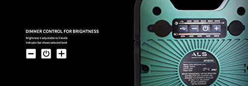 ALS Advanced Lighting Systems SPX601H-A 6000 Lumen Rechargeable LED Aluminum Work Light, with Integrated Power Bank
