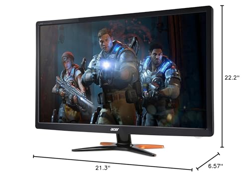 Acer Gaming 3D Monitor 27” GN276HL bid 1920 x 1080 144Hz Refresh Rate 1ms Response Time (VGA, DVI & HDMI Ports)