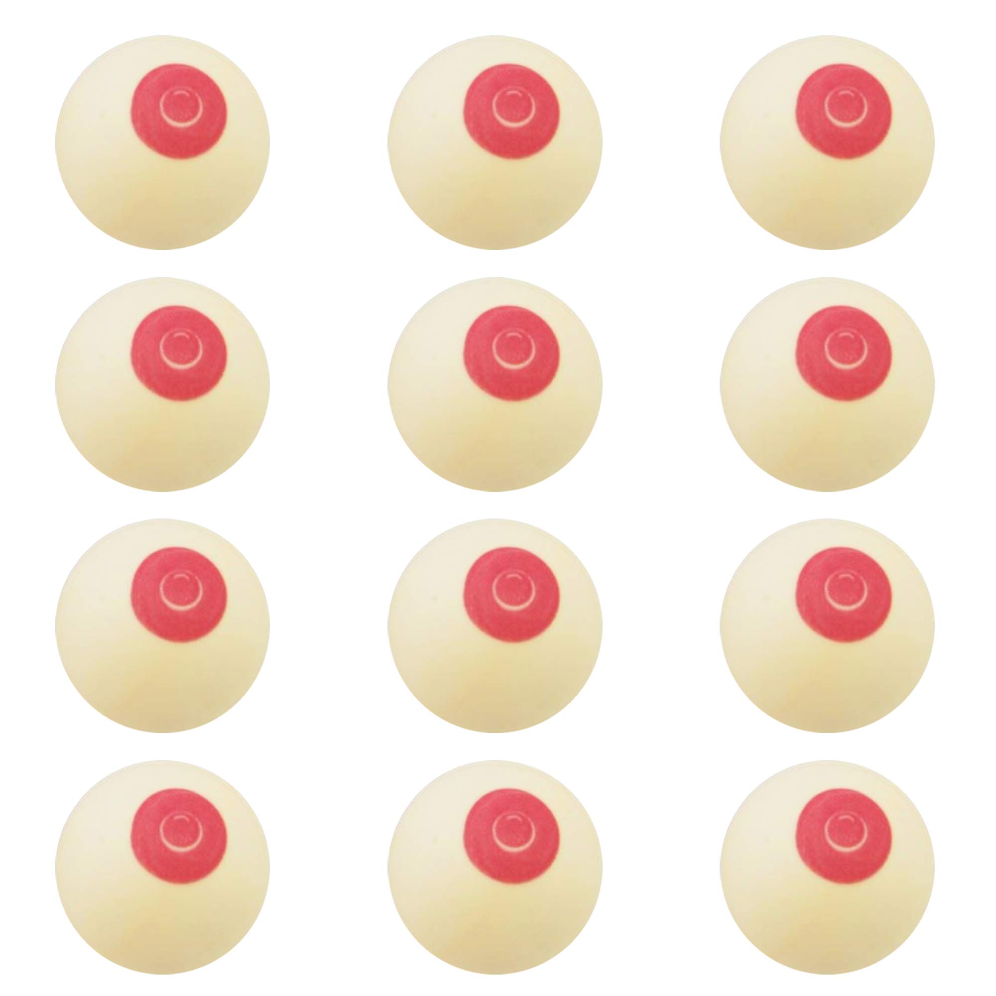 Bachelorettesy Pong Party Balls - 12 Pack Novelty Ping Pong Balls for Bachelor, Bachelorette Party Decorations, Boys Night Out, Bridal Shower Decorations, Pong Games, Party Accessories & More!