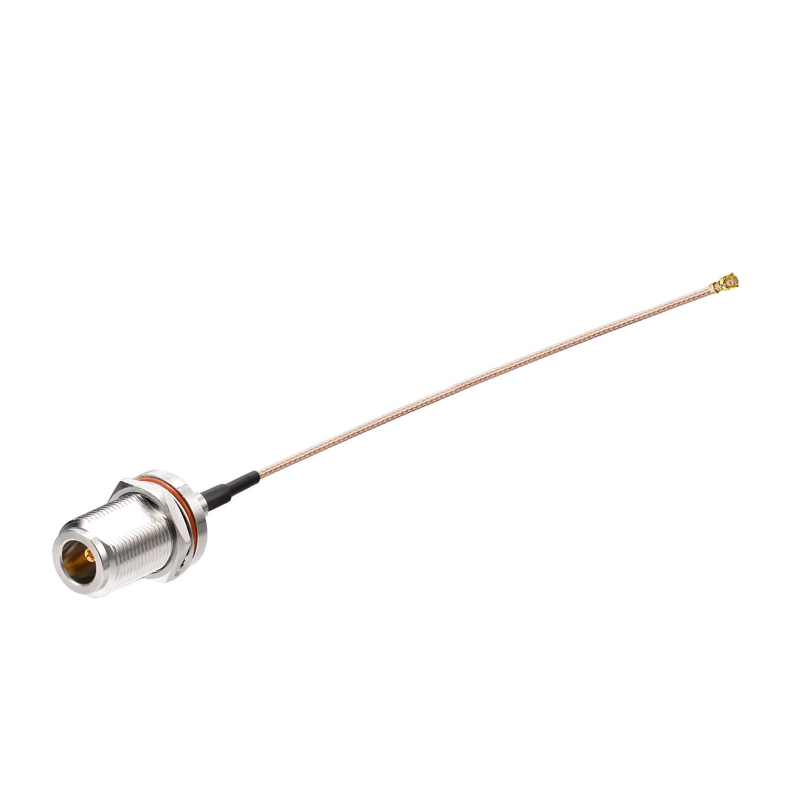 wlaniot IPX/u.fl to N Type Female Pigtail Cable (6" RG178 for PCI WiFi Card Wireless Router Gateway External Antenna etc.
