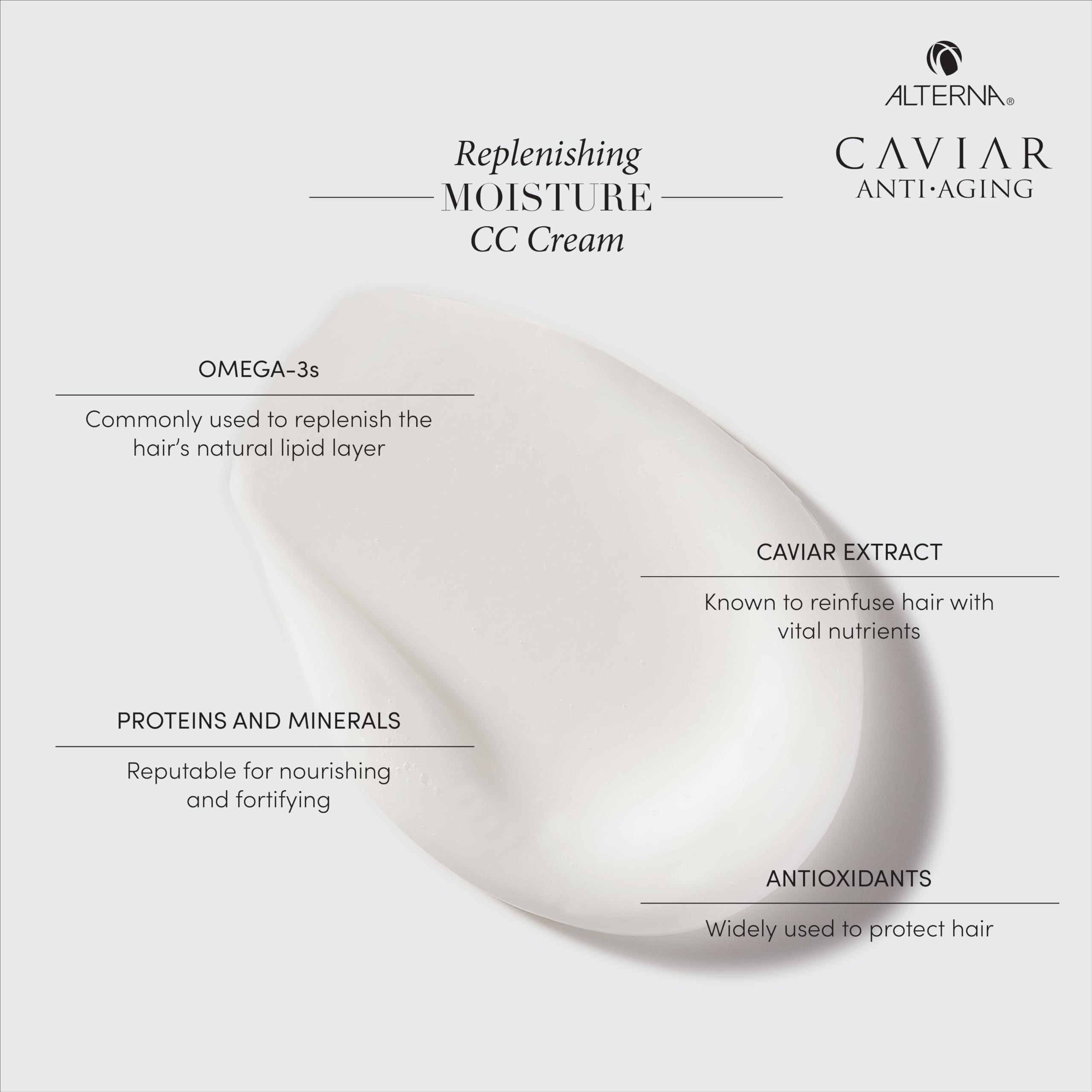 Alterna Caviar Anti-Aging Replenishing Moisture CC Cream, 3.4 Ounce (Pack of 1)