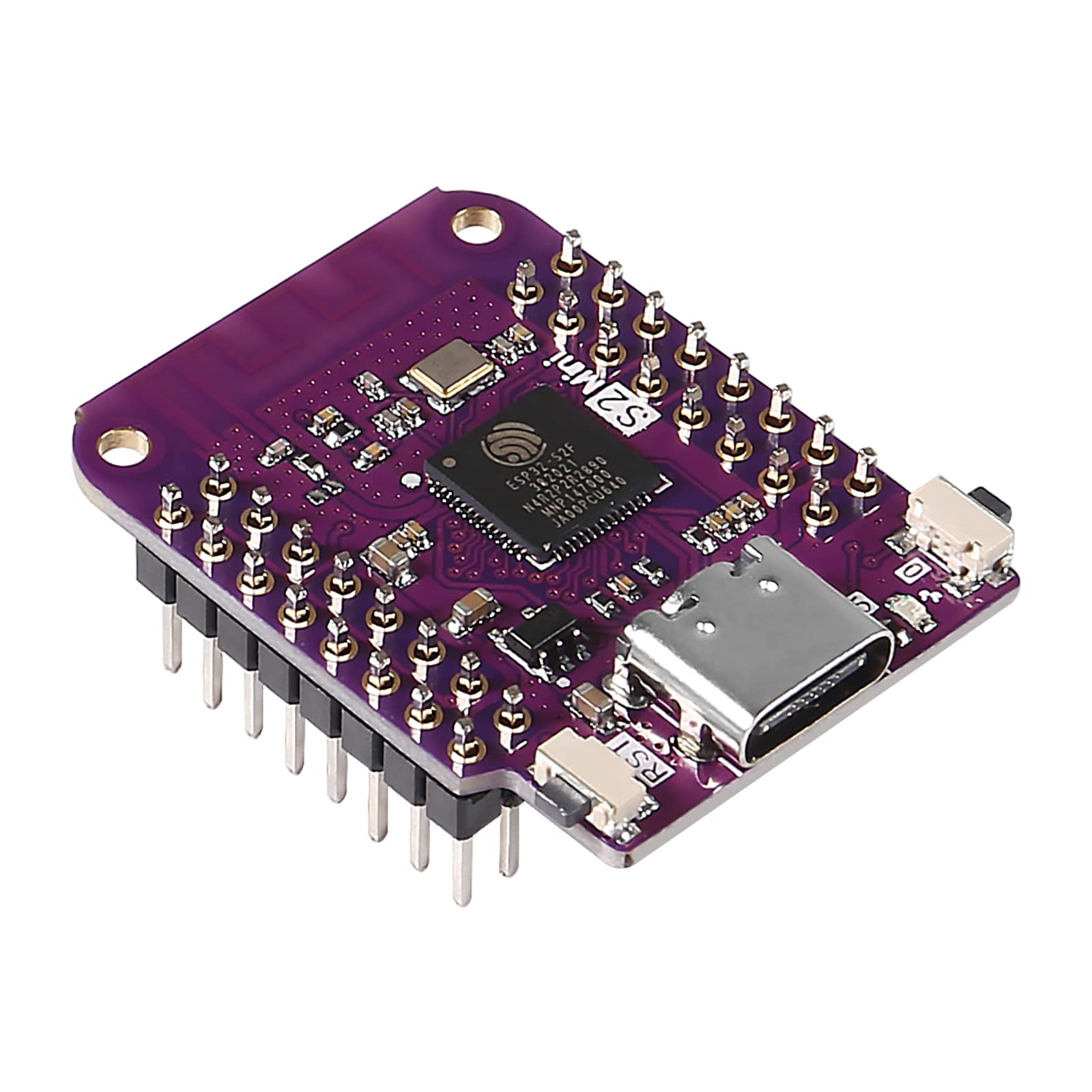 2pcs ESP32 S2 Mini WiFi Board Based ESP32-S2FN4R2 ESP32-S2 4MB Flash Type-C Connection for MicroPython D1 Mini ESP32 S2