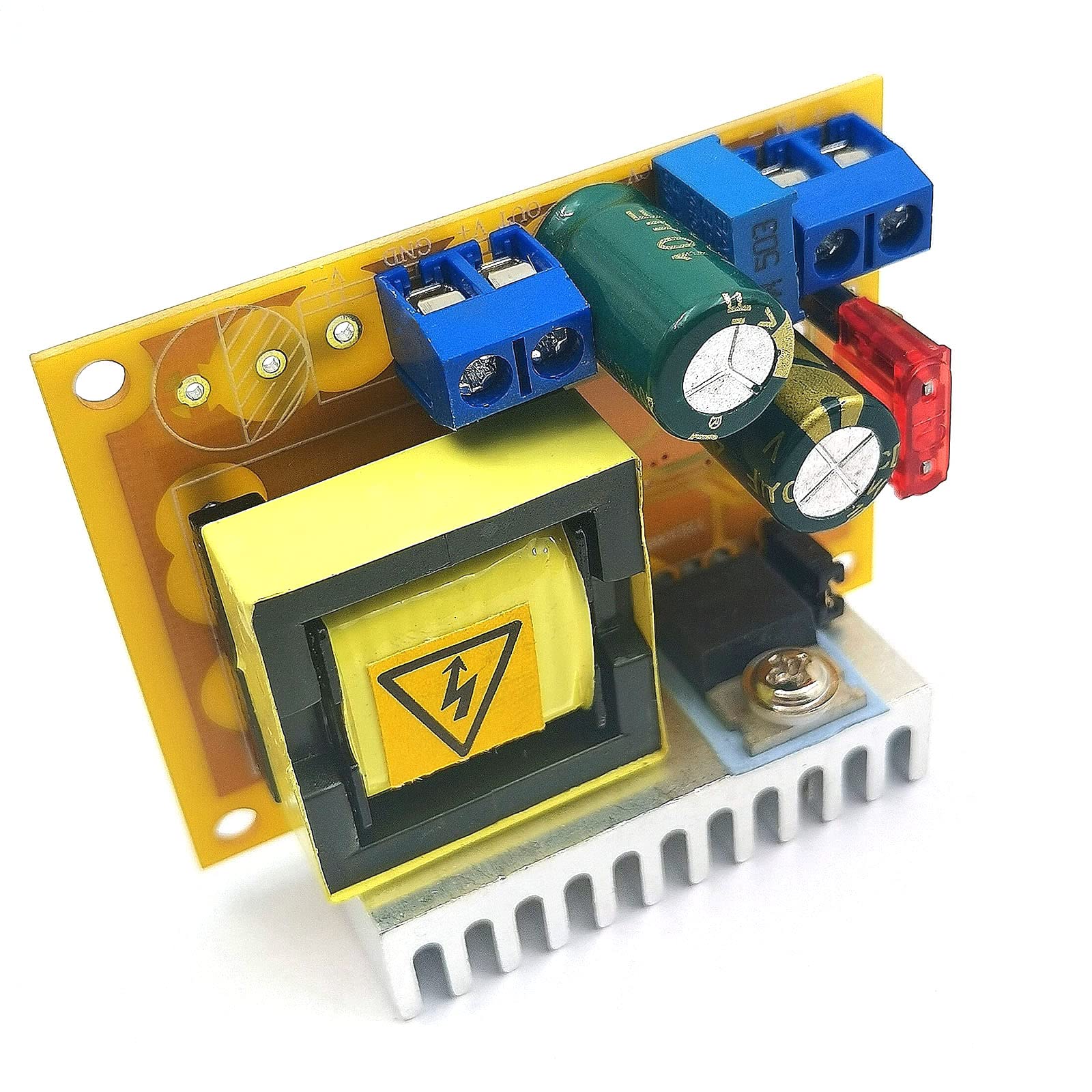 DEVMO 2 Pcs 8-32V to 45-390V DC-DC High Voltage Boost Converter ZVS Step-up Booster Module