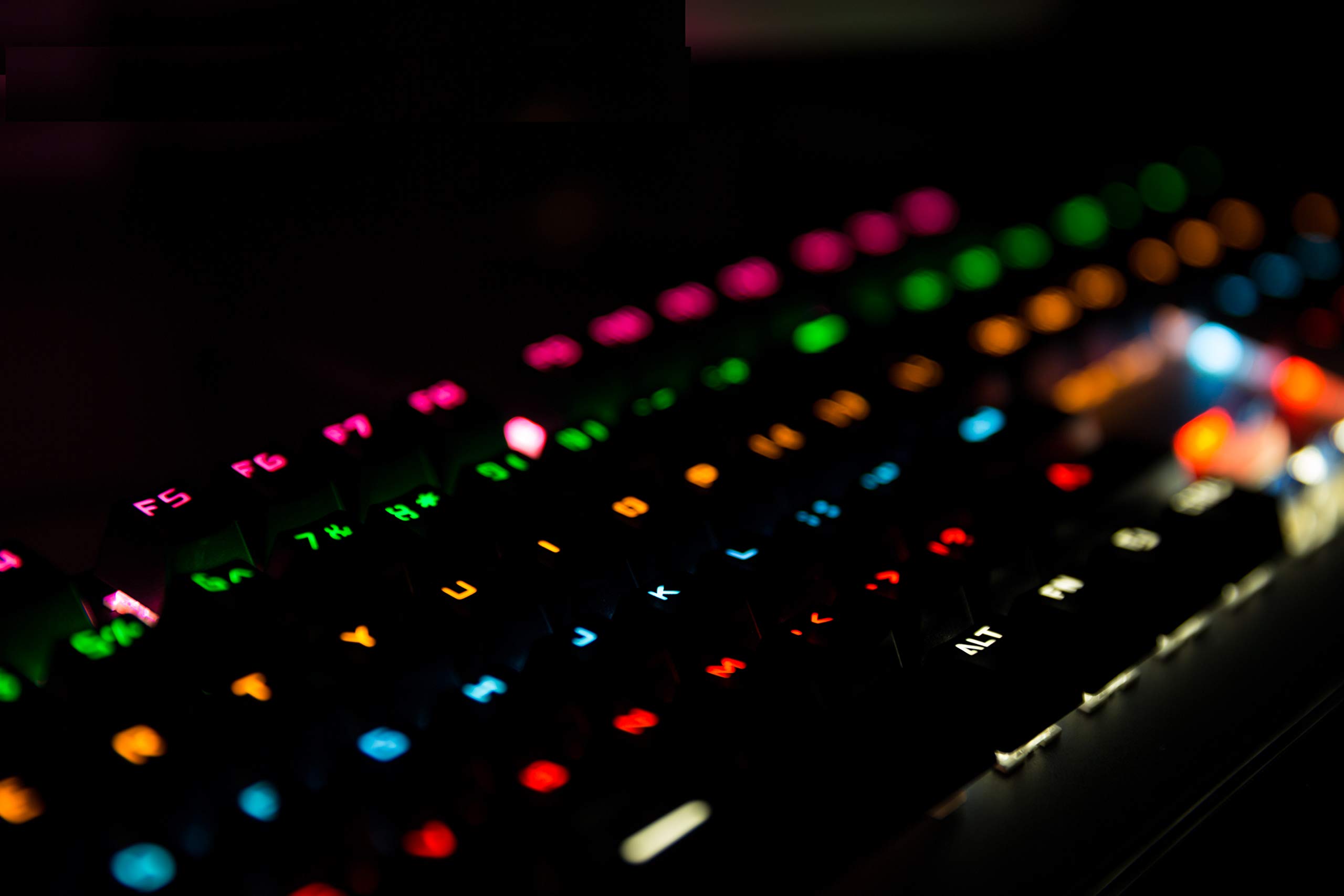 Blue Switch Mechanical Gaming Keyboard - Backlit Wired Gaming Keyboard - 104 Standard Keys - PC Gaming Keyboard for Windows Computer Gamers