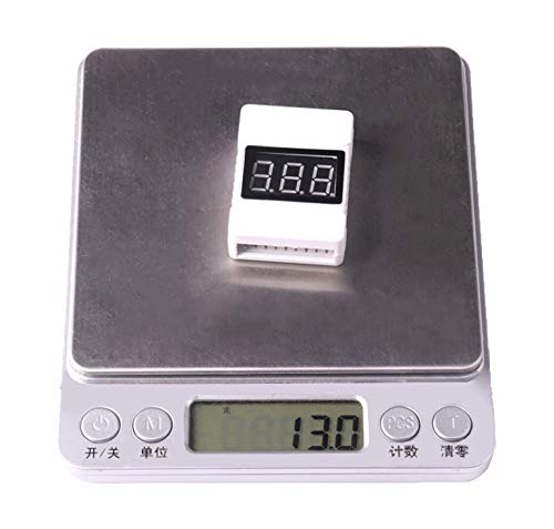 DEVMO RC Lipo Battery Low Voltage Tester Checker 1S-8S Buzzer Alarm with LED Indicator