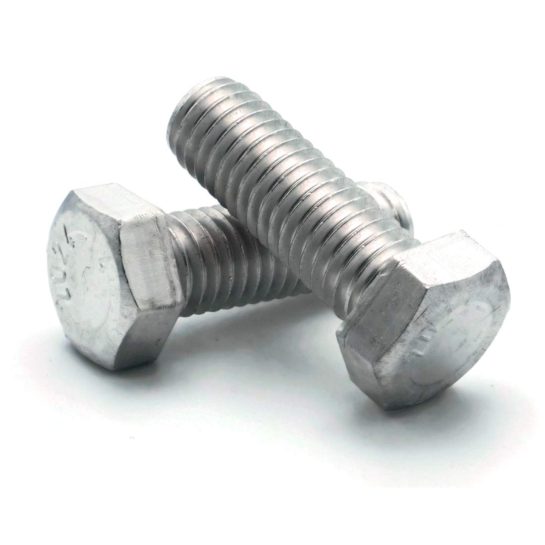 Aluminum Hex Bolts 1/4-20 Full Thread Hex Cap Screws 1/4-20 x 1 inch QTY 25