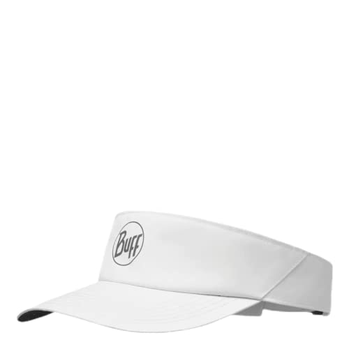 BUFF Unisex Child One Size Visor R-Solid White, One Size