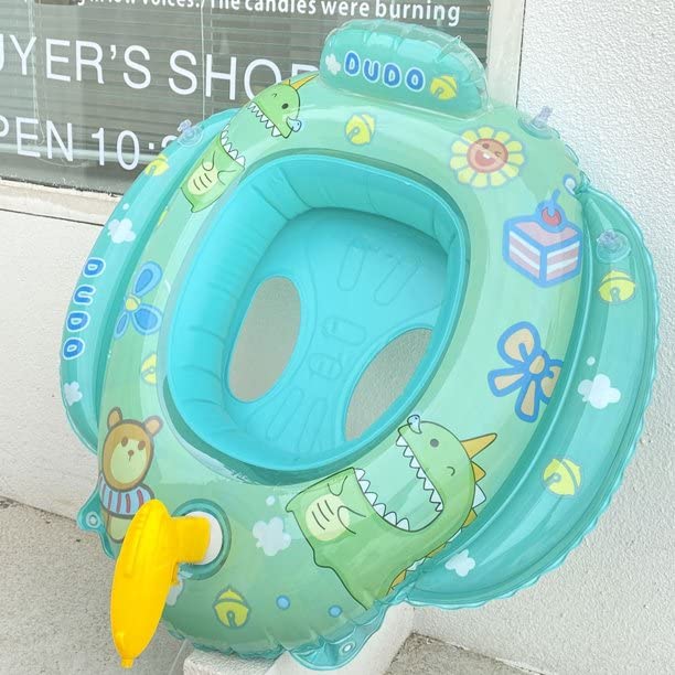 2-in-1 Kids Inflatable Water Toy Gun Boat