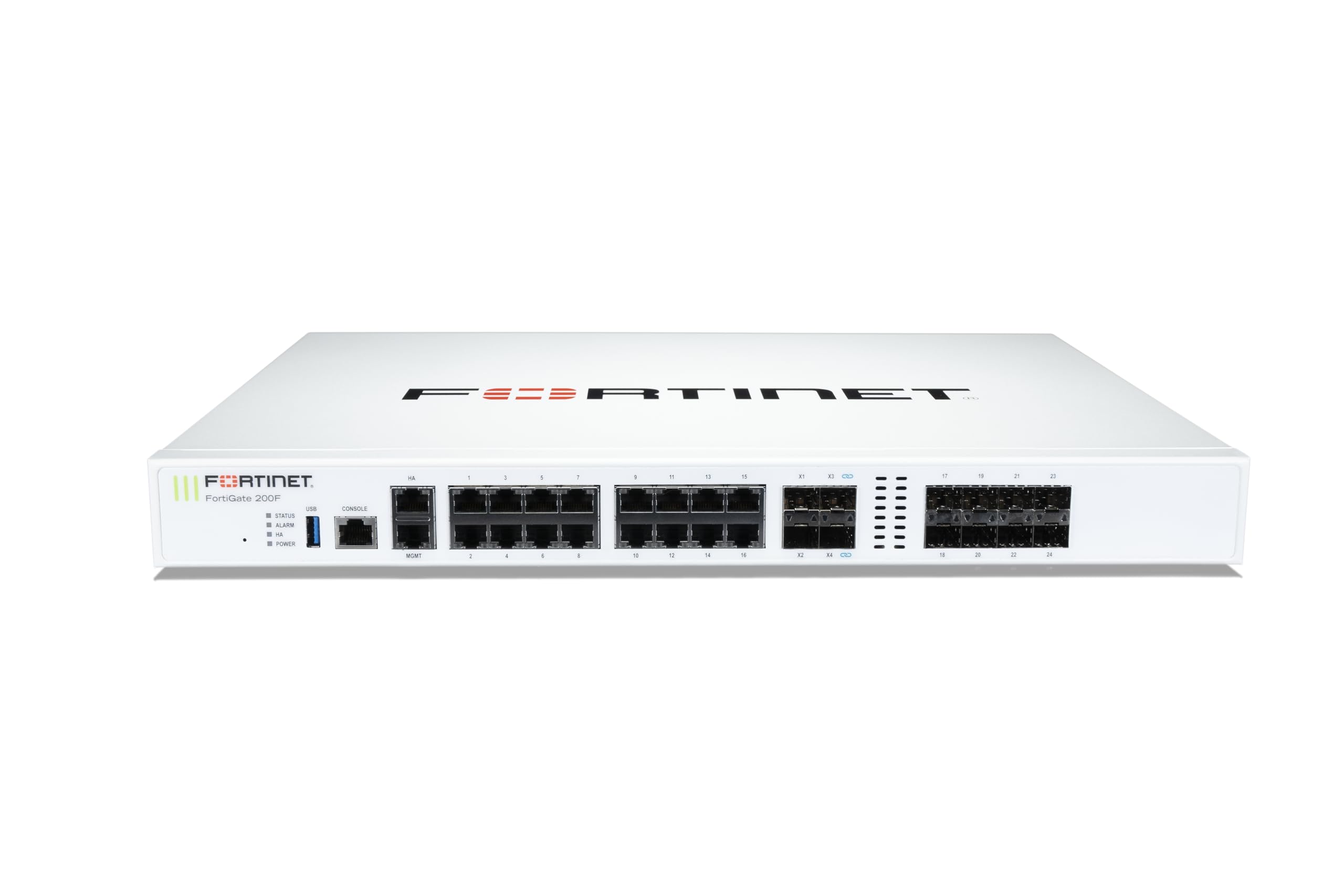 FortiGate-200F Network Security Appliance Plus 1 Year FortiGuard Unified Threat Protection (UTP) and FortiCare Premium (FG-200F-BDL-950-12)