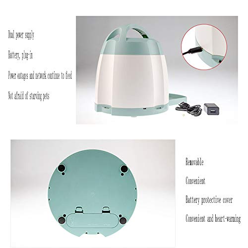 ZZK Smart Feeder Dog Button Portable Automatic Feeder ABS Smart Treasure Hunt Toy Suitable for Cats and Dogs
