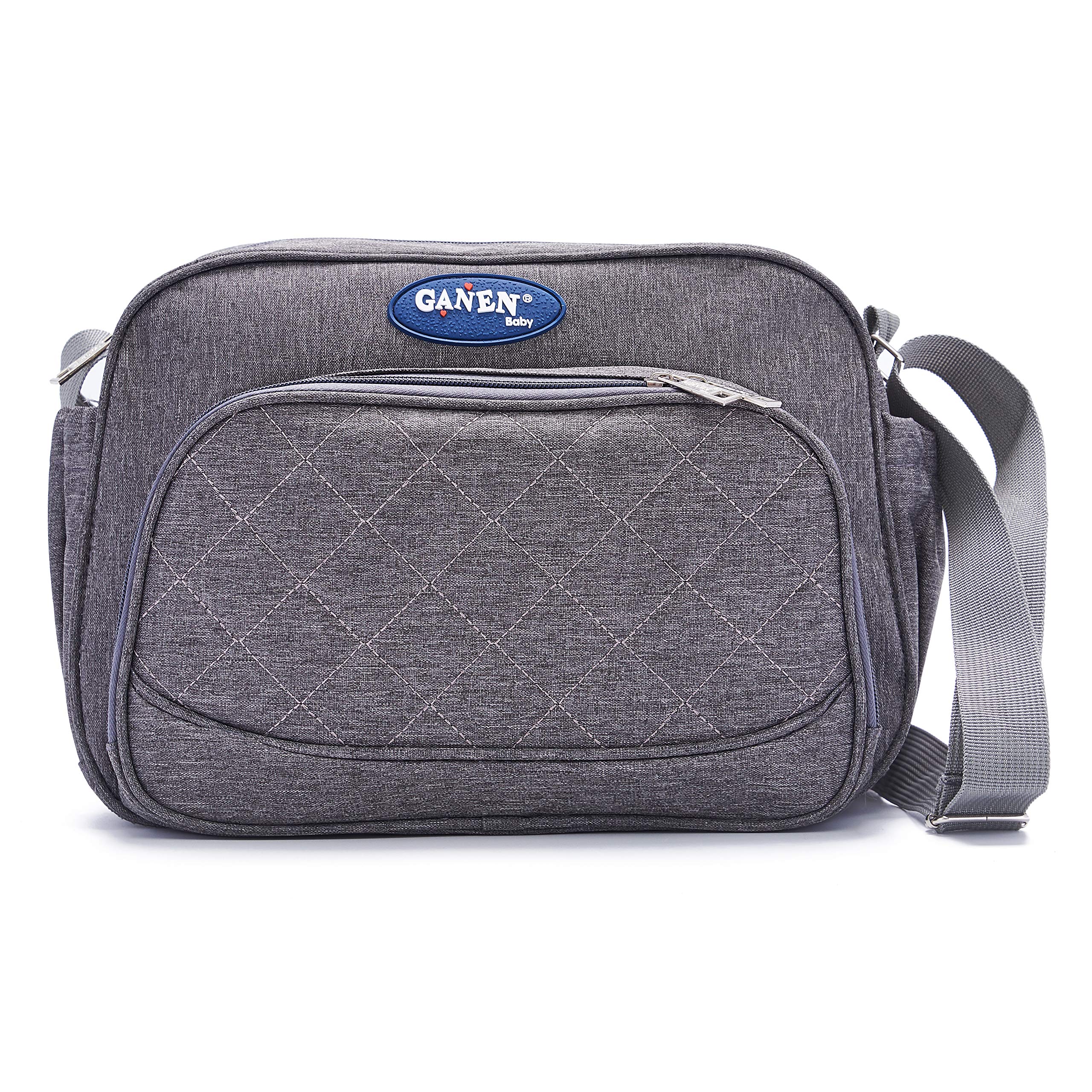 Diaper Bag Maternity Mother Baby Bags Multifunction Travel Pack Large Capacity (Gray)