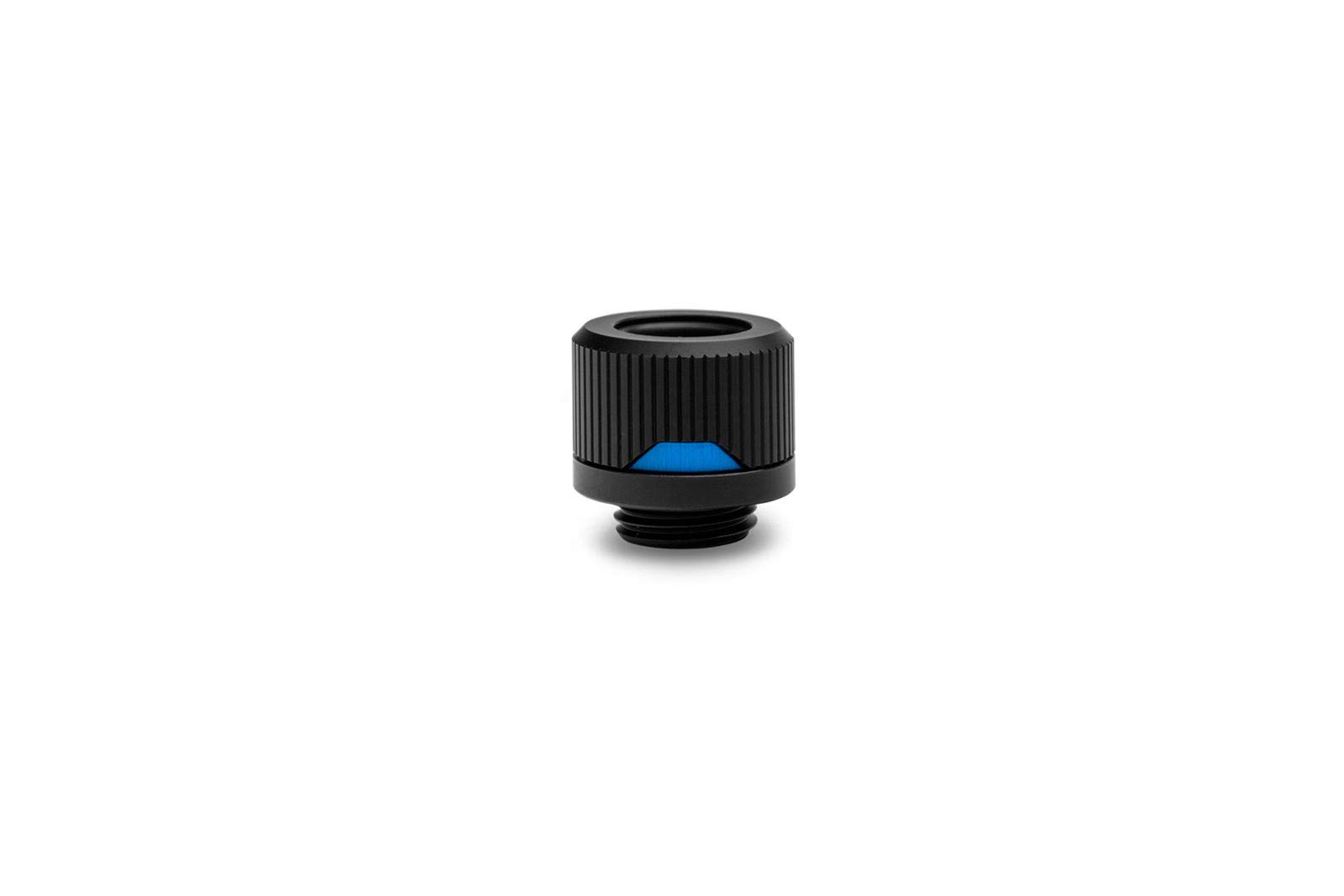 EKWB EK-Quantum Torque HDC-12 Compression Fitting for EKWB Rigid Tubing, 12mm OD, Black, 4-Pack