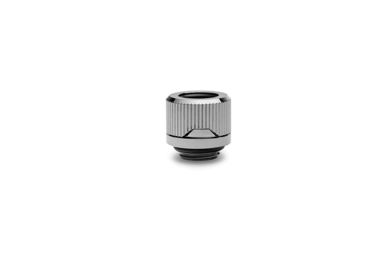 EKWB EK-Quantum Torque HDC-12 Compression Fitting for EKWB Rigid Tubing, 12mm OD, Black Nickel, 4-pack