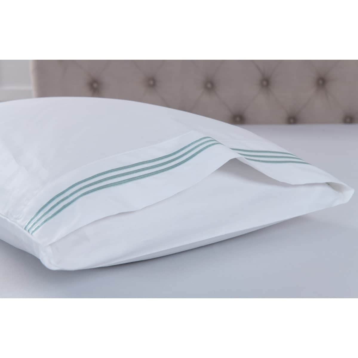 5pcs 400TC Cotton Duvet Cover Set Aqua King