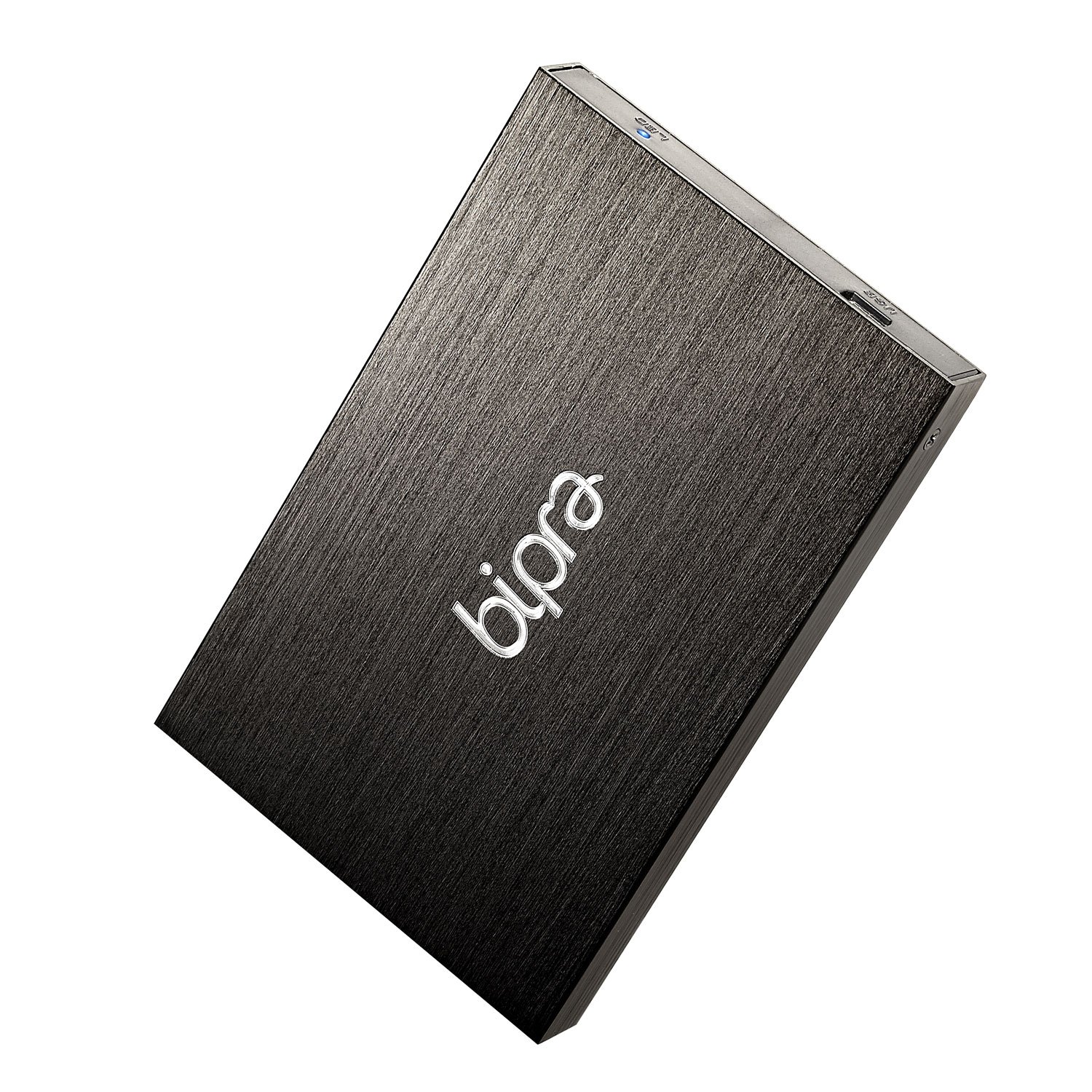 BIPRA 160Gb 160 Gb 2.5 Inch External Hard Drive Portable USB 2.0 - Black - Fat32