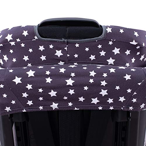 JYOKO Kids Cover Liner for car seat Compatible with Graco Extend2fit, 100% Cotton Made (Winter Sky)
