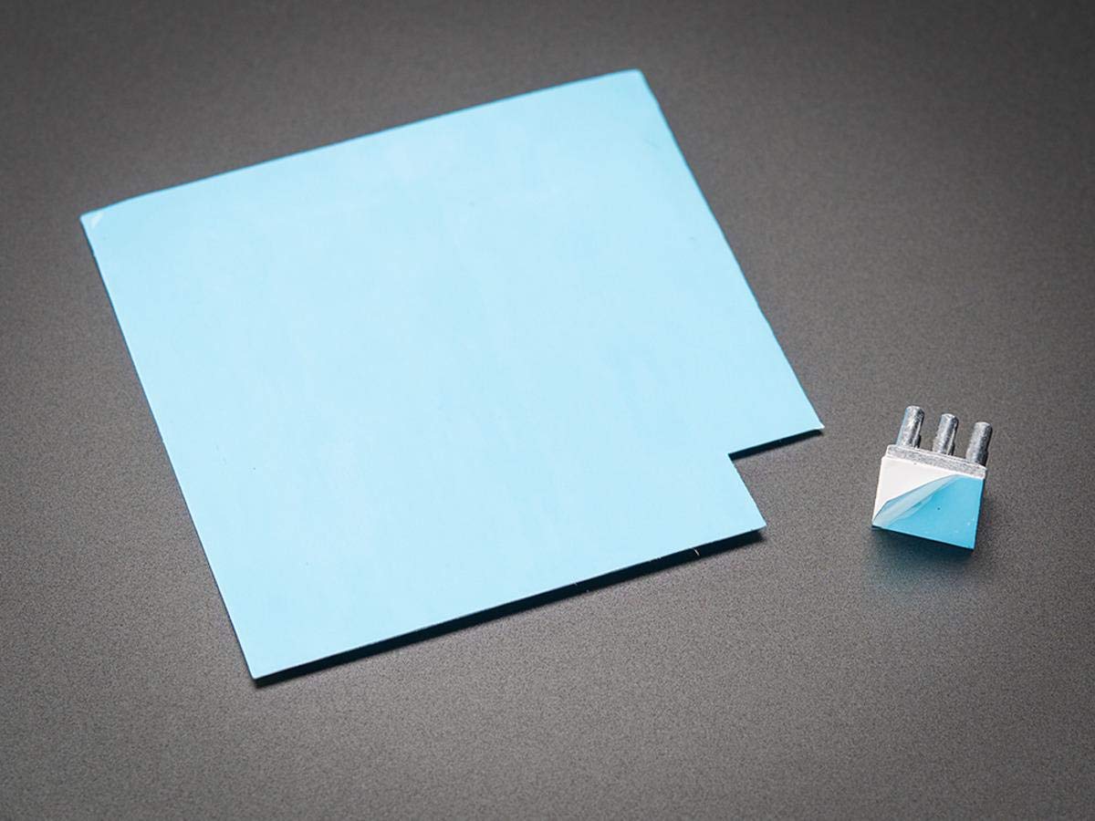 Adafruit Heat Sink Thermal Tape - 3M 8810 - 80mm x 80mm
