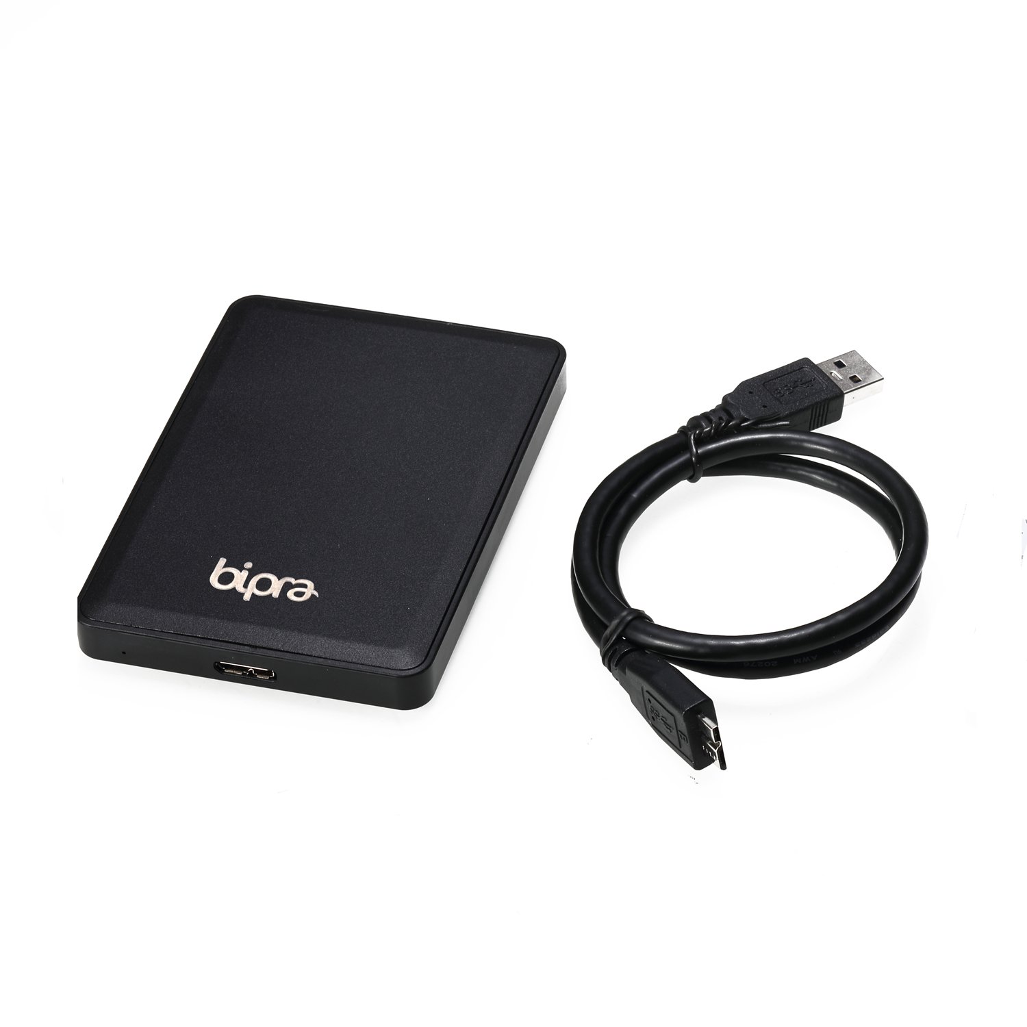 BIPRA S3 2.5 inch USB 3.0 NTFS Portable External Hard Drive - Black (320GB)