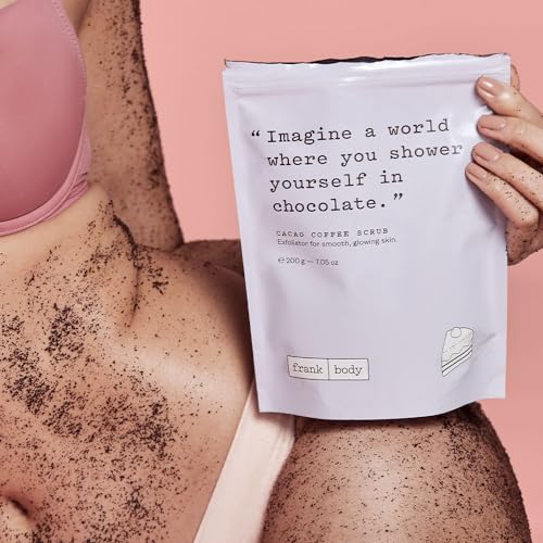 Frank Body Scrub Variety Pack | Natural, Vegan, Cruelty Free Exfoliating Body Scrub | Includes Original Coffee, Cacao, & Coconut Coffee Scrubs | 3 x 7.05 oz / 200 g
