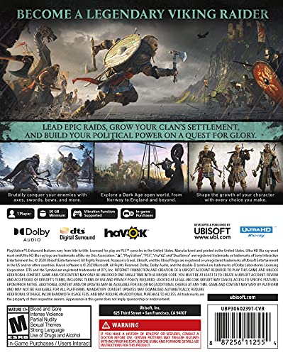 Assassin’s Creed Valhalla PlayStation 5 Standard Edition