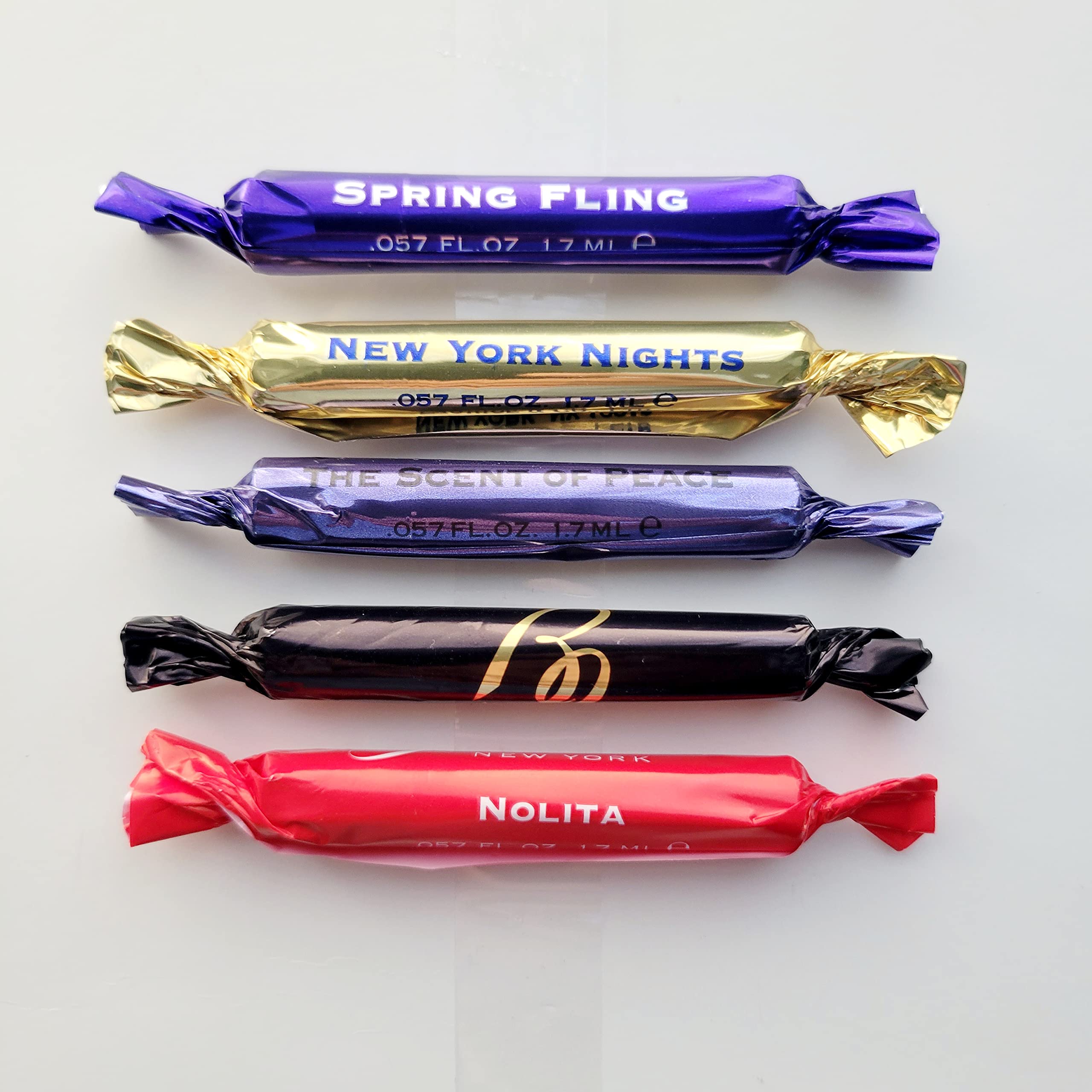 Bond No. 9 Fragrance Sample Pack for Women: 5 Different Bond No. 9 Vials (exactly as pictured)