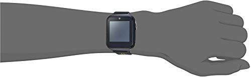 Accutime Kids DC Comics Batman Black Educational Learning Touchscreen Smart Watch Toy for Boys, Girls, Toddlers - Selfie Cam, Learning Games, Alarm, Calculator, Pedometer & More (Model: BAT4740)