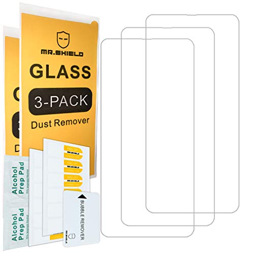 Mr.Shield [3-Pack] Designed For Samsung Galaxy Xcover Pro [Tempered Glass] [Japan Glass with 9H Hardness] Screen Protector with Lifetime Replacement