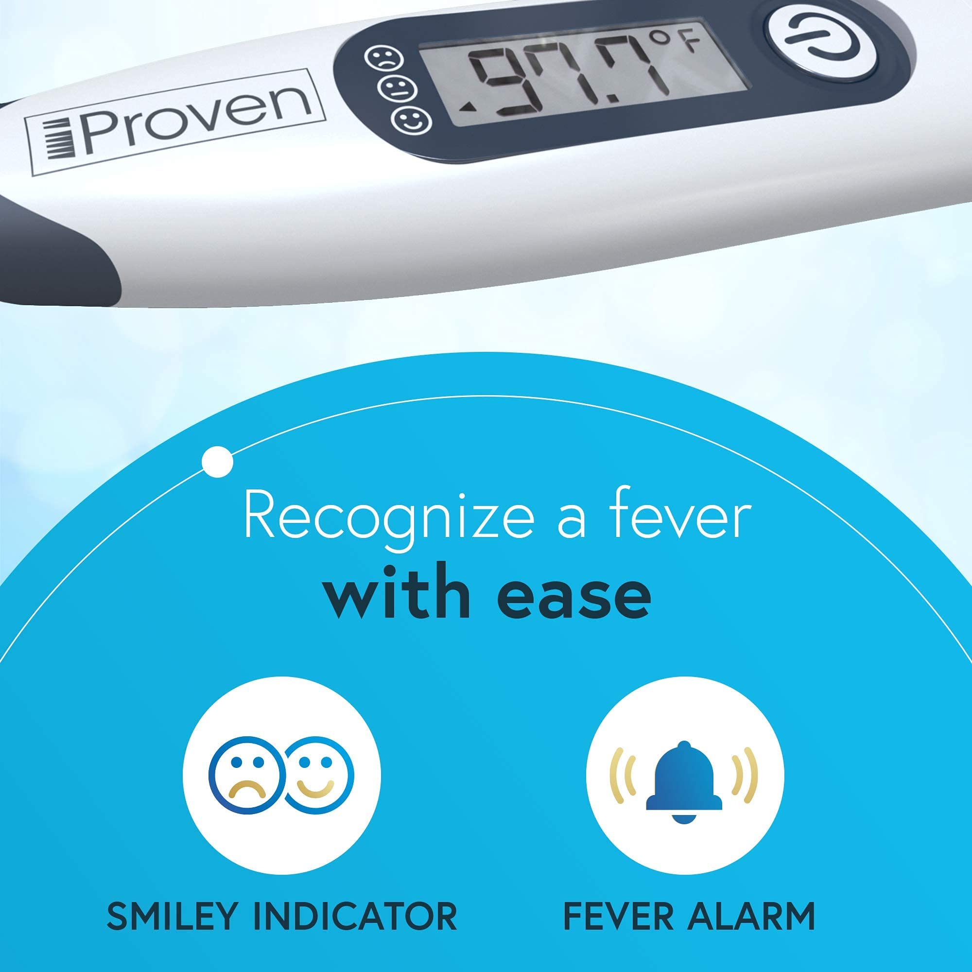 iProven Oral Thermometer + Probe Covers