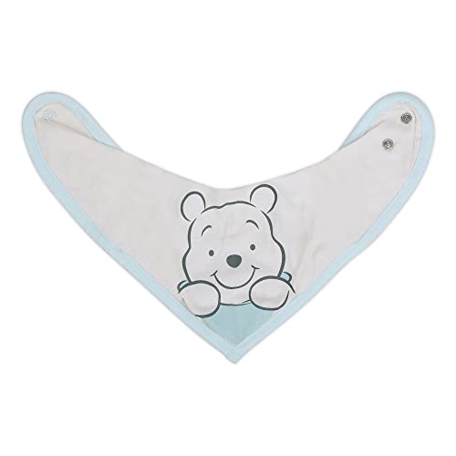 Disney Winnie the Pooh Baby Short Sleeve Bodysuit with Bib and Pants 3 Pack Set