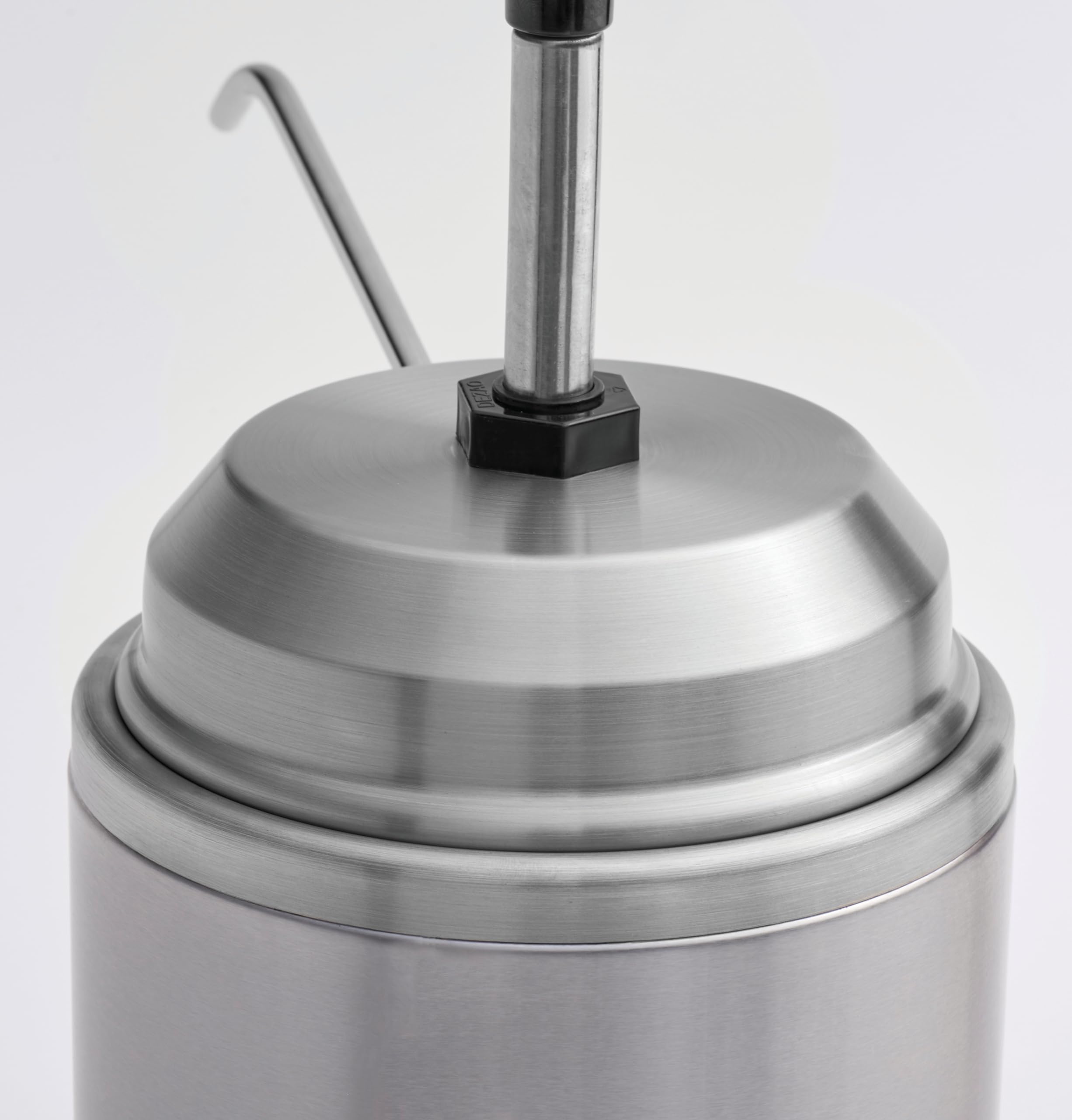 Kratos Commercial Electric Nacho Cheese Dispenser with Pump, 3.5 Quart Capacity. Accepts #10 Cans. Hot Topping Dispenser for Hot Fudge, Caramel, Cheese. 120V, 550 Watts (29M-009)