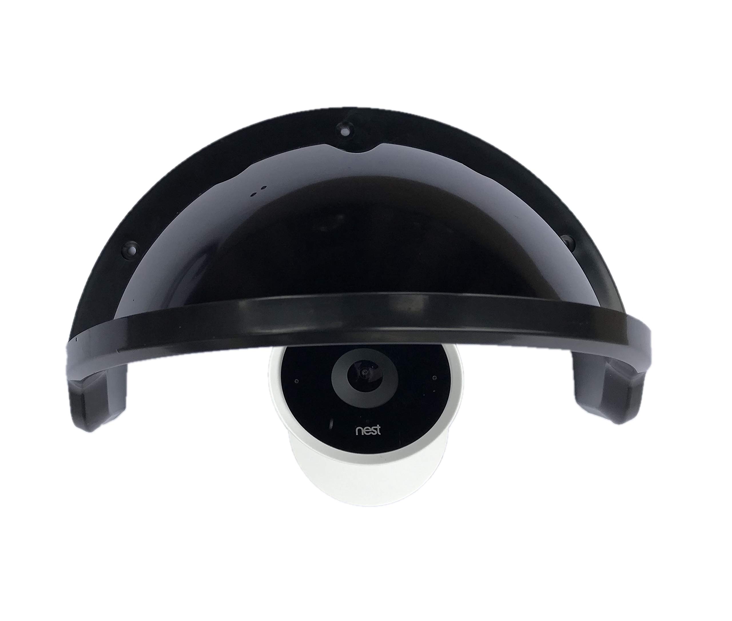 Ade Advanced Optics Camera Sunshade for Nest/Ring/Arlo/Dome/Bullet Outdoor Camera - Black
