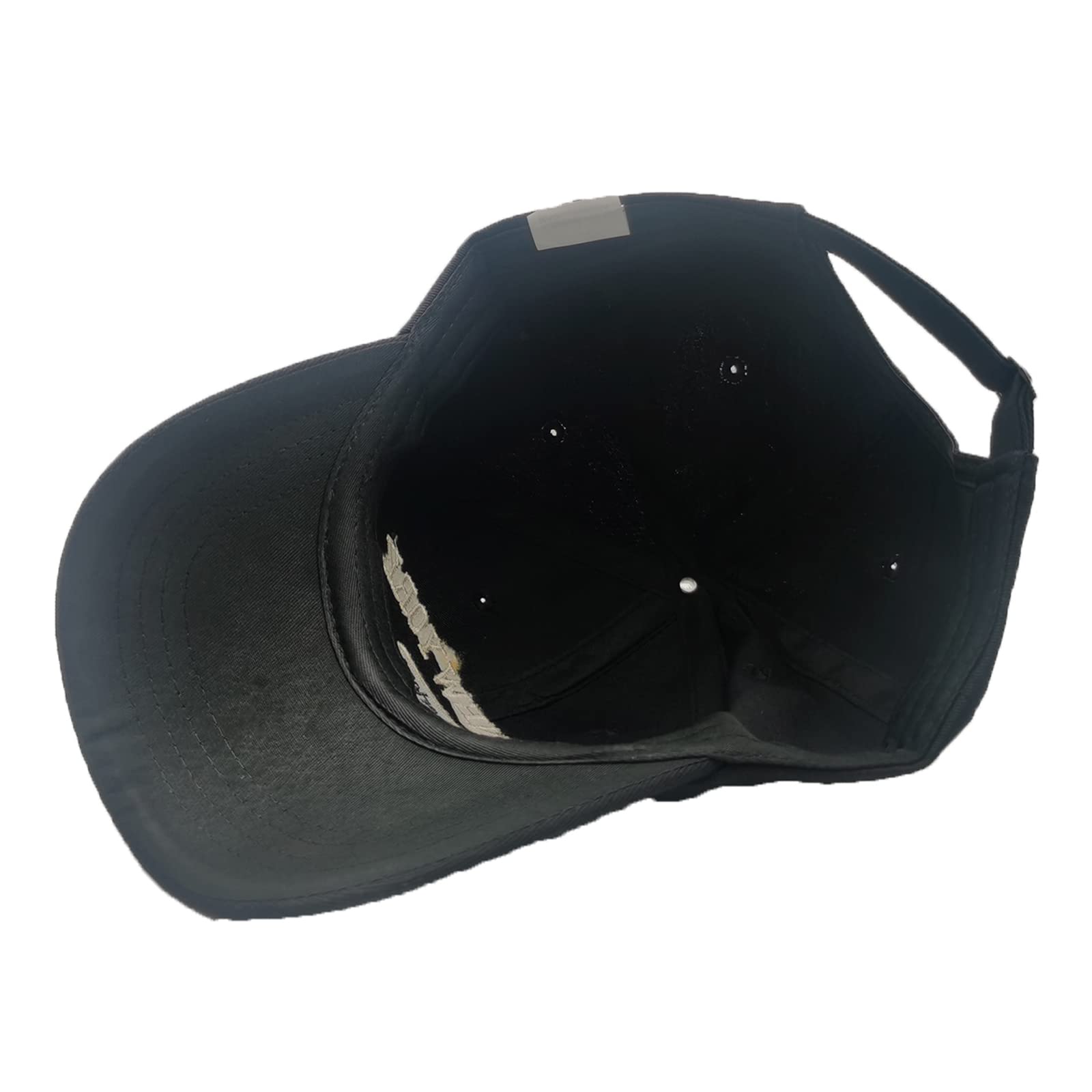 1989 New York Cotton Baseball Cap, Classic Vintage Washed Dad Hat Adjustable Snapback Summer Hats for Men Women Teens Kids Black