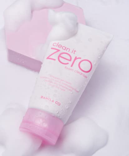 BANILA CO NEW Clean It Zero Foam Cleanser 150ml, all skin types, creamy foam cleanser with natural herbs