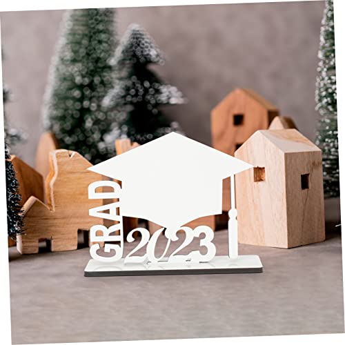 Abaodam 3pcs Picture Supply Decor Desktop of Graduates Congrats Mdf Wood Personalized Room Transfer Memorial Grad Wooden Sublimation Frame Frames Hardboard Photo Blanks