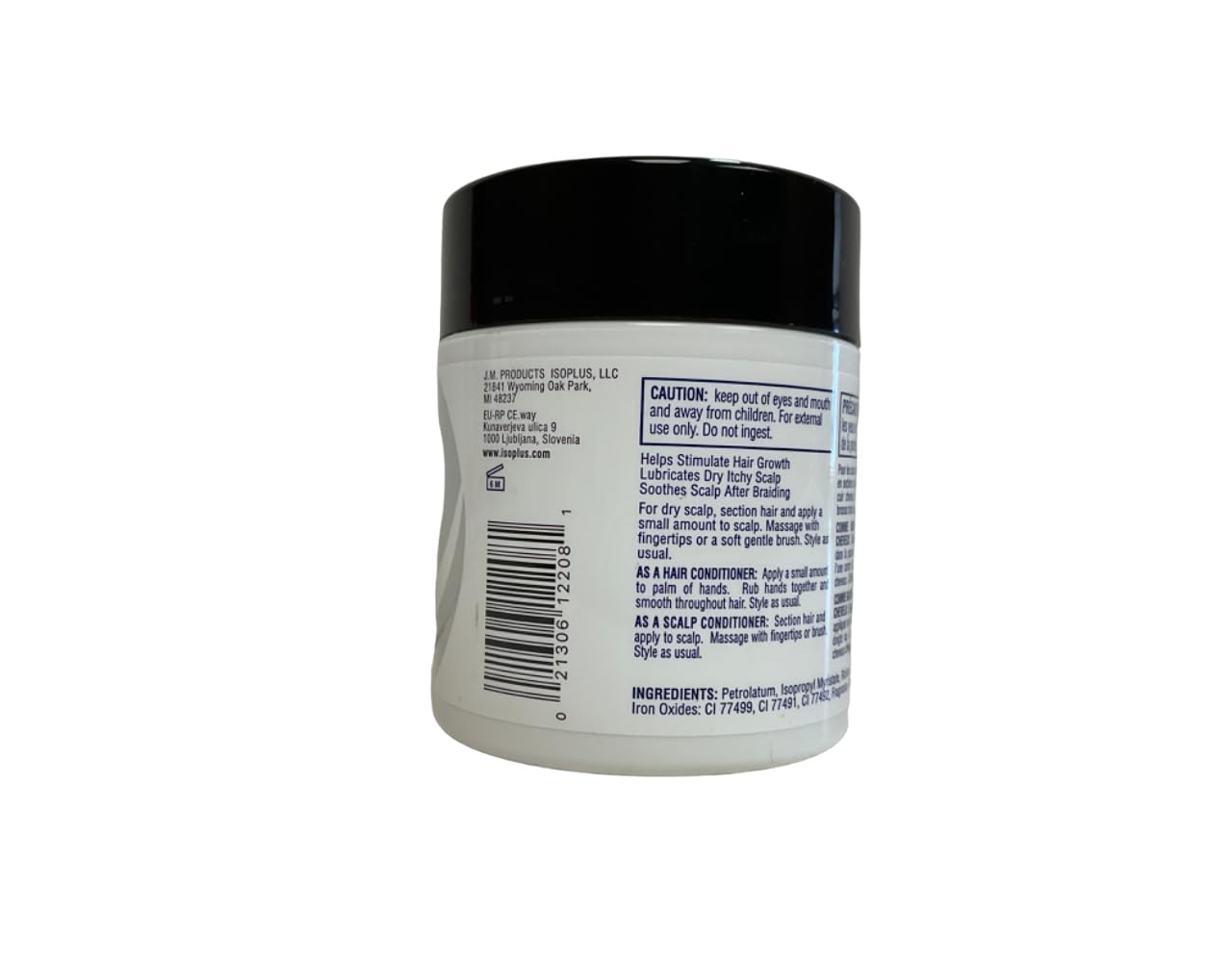 Isoplus Castor Oil Hair & Scalp Conditioner 5.25oz