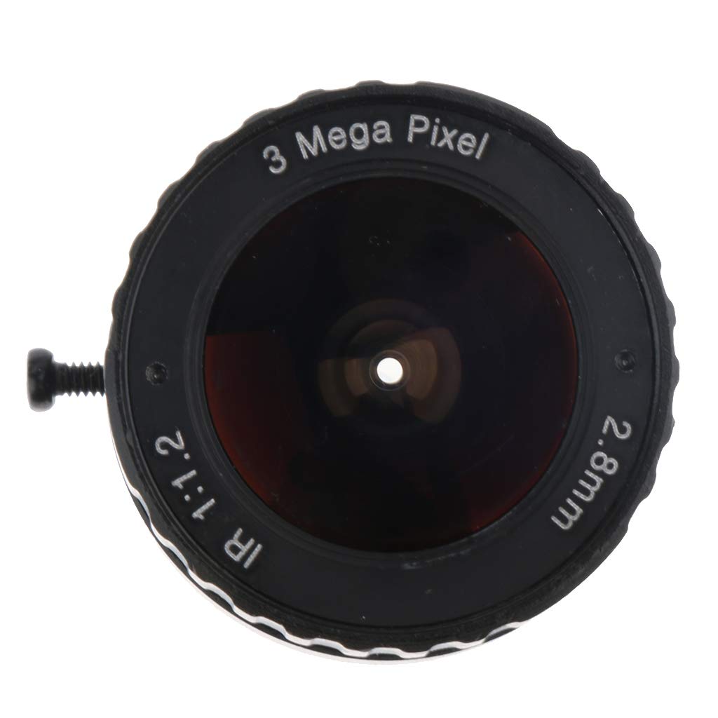 Baosity 2.8mm f/1.2 1/3'' CS-Mount IR Fixed Lens for Network