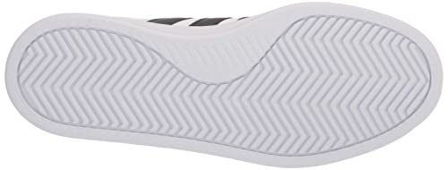 adidas Men's Grand Court 2.0 Tennis Shoe, FTWR White/Core Black/FTWR White, 9.5