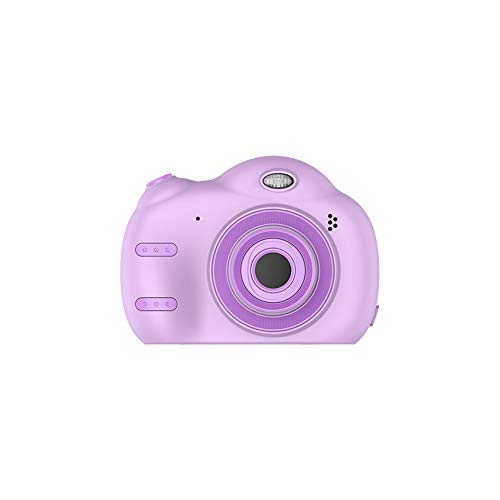 Mini Digital Camera Child Camera Toy Cartoon Video Recorder Can Shoot Camera 1080P 8MP Camera,Purple,8GB